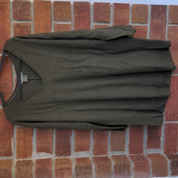 Natural Reflections | Tops | Natural Reflections Olive Waffle Knit ...